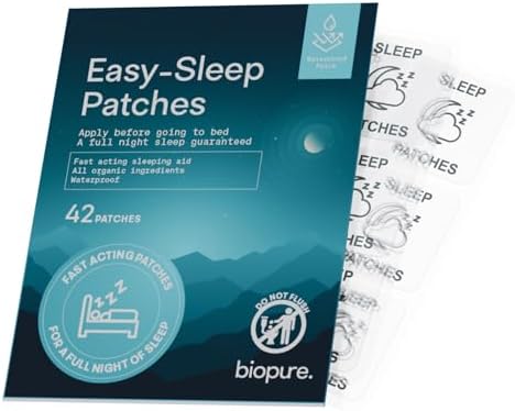 Amazon.com: BIOPURE Sleep Patches - 42 Patches | All-Natural Deep Sleep ...