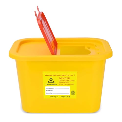 Sharp Container, ATOMUS 3L Tattoo Plastic Sharp Container Tattoo ...