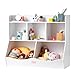 Amazon.com: VEVOR Wood Kid Storage Cubby, Toy Storage Organizer with ...