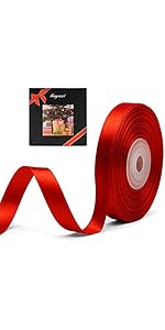 Amazon.com: LIUYAXI 80 Yards Rainbow Satin Ribbon 1-1/2 Inch x 8 Rolls ...