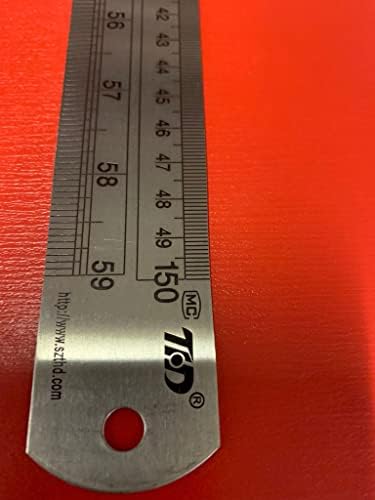 Large ONE Meter Ruler 1M Metal Steel 40" Measure Rule 100Cm 1000MM ...