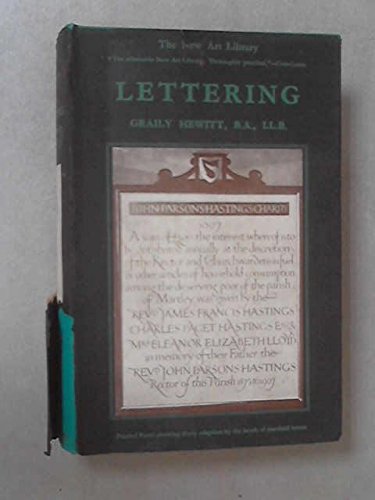 LETTERING: FOR STUDENTS AND CRAFTSMEN : GRAILY HEWITT: Amazon.de: Bücher