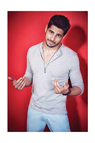 Bollywood Movie Actor Sidharth Malhotra Poster|Poster for Wall|Poster ...