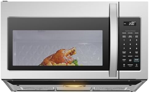 Amazon.com: LG MVEM1721F 1.7 Cu. Ft. Stainless Over-the-Range Microwave ...