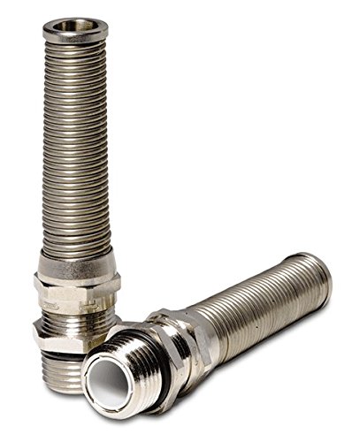 Strain Relief Brass Nickel Flex Nut 3/4 Inch Npt .51 Inch to .71 Inch ...