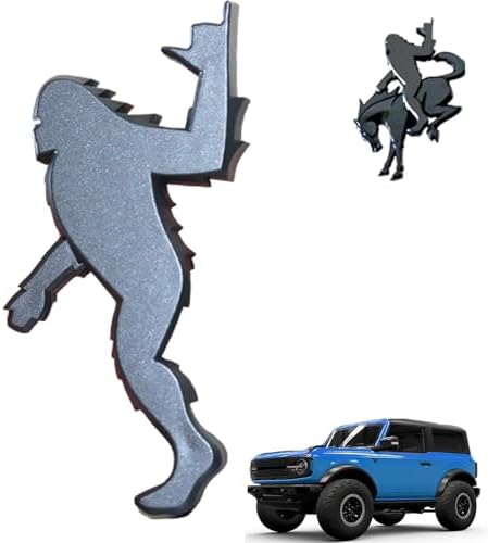 Add-A-Squatch to Your Bronco, 3x4 inch Emblem Overlay, Black and Bronze ...