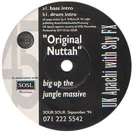 Original nuttah (with Shy FX) [Vinyl Single]: Amazon.de: CDs & Vinyl