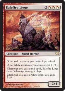 Amazon.com: Magic The Gathering - Balefire Liege - Planechase : Toys ...