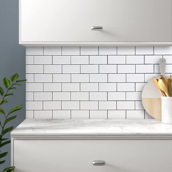 Snapklik.com : AULIGET 100 Pieces Faux Stone Backsplash Peel And Stick ...