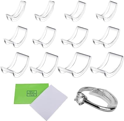 8 Invisible Ring Size Adjuster for Loose Rings Ring Adjuster Sizer Fit ...