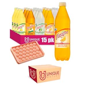 Amazon.com : Penafiel 15 Pack of Flavored Collection Mineral Spring Water Beverage 20.3 fl oz ...