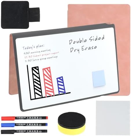 NEWYES Dry Erase Small Whiteboard A5 Notepad, Mini Desk White Boards ...