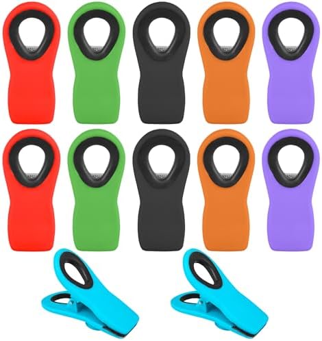 Amazon.com: Ninth Five Chip Clips Bag Clips, 12 Pack Foods Snacks Bag ...
