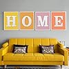 Amazon.com: AOCEAN 10 Inch White Big Wood Letters, Unfinished Wooden ...