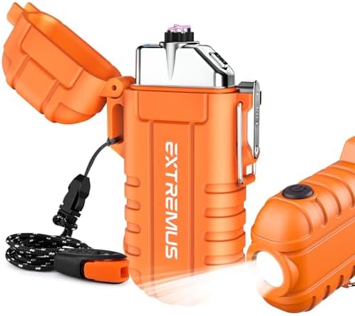 Amazon.com: Survival Frog Tough Electric Lighter 2.0 - Waterproof ...