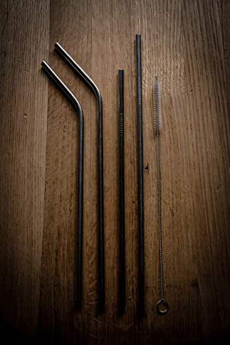 Amazon.com: Original Tin Cup - The Last Straw - Set of 4 ...