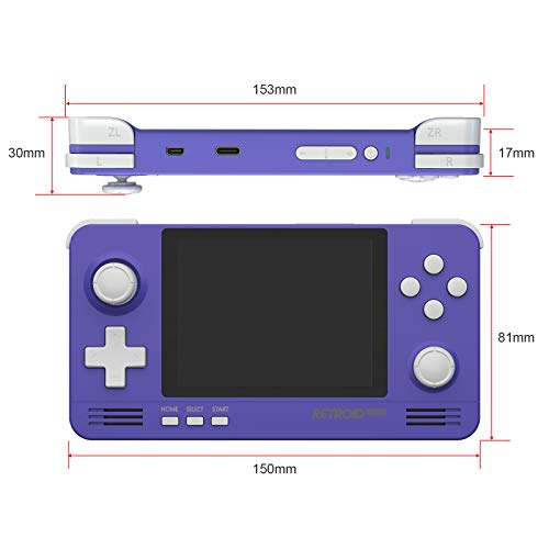 NEXADAS Retroid Pocket 2 Android Handheld Game Console, Dual Boot for ...