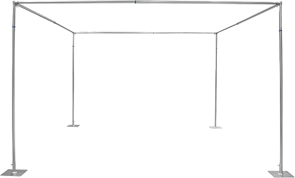 Amazon.com : 10ft x 10ft x 10ft Heavy Duty Backdrop Canopy Kit ...