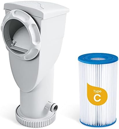 Amazon.com : Funsicle SkimmerPlus 1000 GPH 2-in-1 Filter Pump and ...