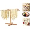 Natural Beechwood Pasta Drying Rack Stand Kitchen Noodle Rack Easy ...