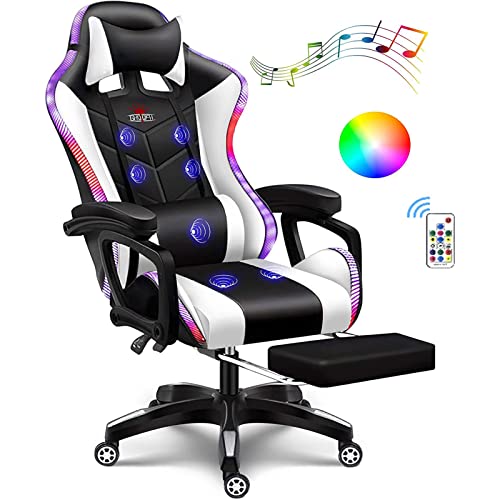 5 mejores silla gaming luces led rgb - noviembre 2023