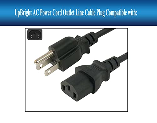 Buy UpBright New AC in Power Cord Outlet Socket Cable Plug Lead ...