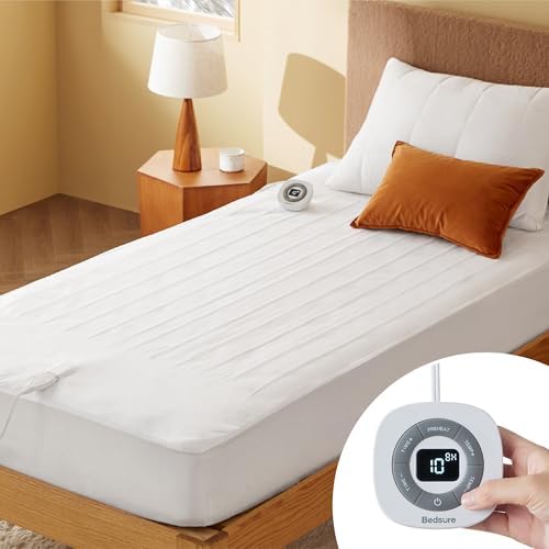 Amazon.com: Heated Mattress Pad, Electric Mattress Pad Full Size 75'' x ...
