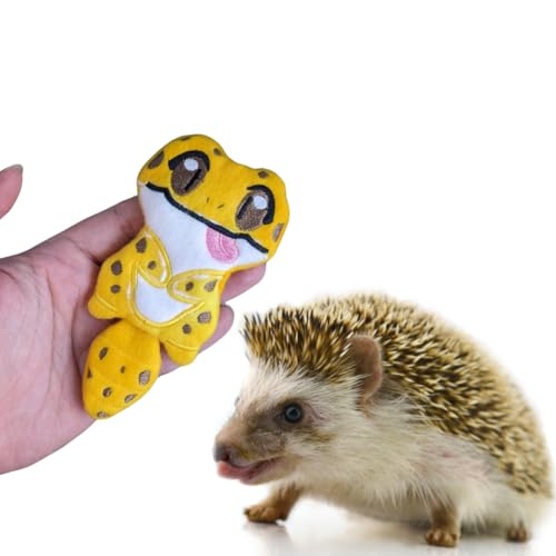Amazon.com: Leopard Gecko Chibi Kawaii Mint Stuffed Fleece Hedgehog Rat ...