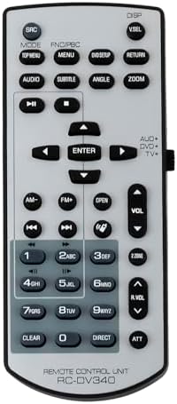 Amazon.com: RC-DV340 KNA-RCDV340 Replace Audio Remote Control ...