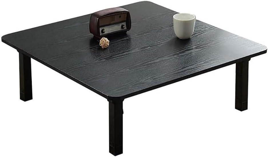 Amazon.com: JQUAL Japanese Style Square Folding Table, Low Round Table ...