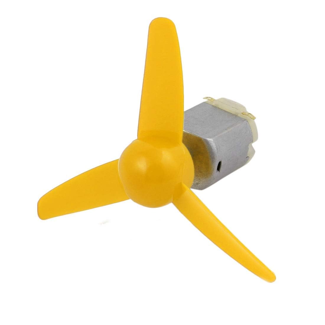 Buy THE WHITE SHOPMicro DC Motor 2mm Shaft Propeller with 3 Vanes Fan ...
