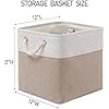 Amazon.com - MidmmVick 12 x 12 Inch Cube Storage Bins, 6 Pack Large ...