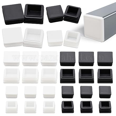 Infinite tech Plastic Inner Square end Cap for Steel Pipe Furniture ...