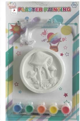 Shoppertize DIY Art Plaster Painting Kit for Kids| DIY Activity Kit ...