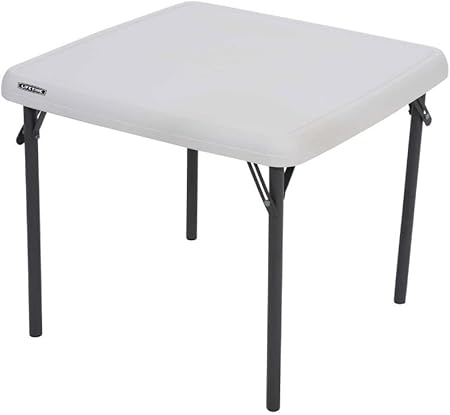 Amazon.com: LIFETIME 80425 Kids Folding Table, Almond, 24" : Home & Kitchen