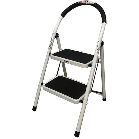 BYP Taburete Plegable 2 Escalones Escalera Banco Antiderrapante ...