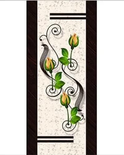 M/S MALA Furniture Sliding Powder Coated PVC Digital Printed Door, for ...