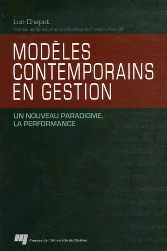 Amazon.com: MODELES CONTEMPORAINS EN GESTION. UN NOUVEAU PARADIGME LA ...