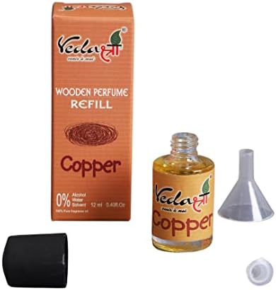 Vedashree Refill for Wooden Dashboard Car Perfumes, Copper Fragrance ...