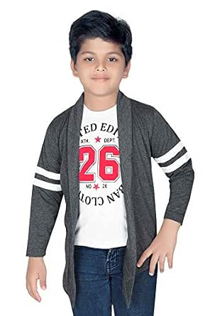Buy Clothify Shrugs for Boys Grey at Amazon.in