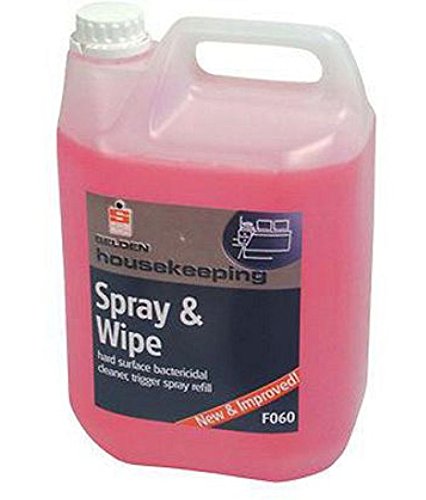 Selden SPD902 F060 Spray and Wipe Hard Surface Cleaner, 5 L : Amazon.co ...