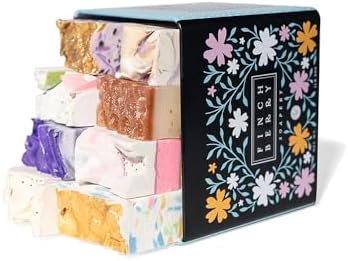 Amazon.com : FinchBerry 8 Bar Soap Set - Natural Shea & Coconut Oil ...