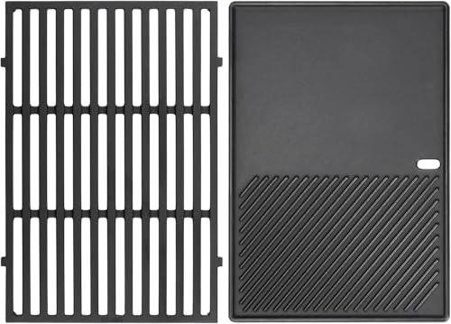 Amazon.com : Grill Griddle and Grates for Weber Spirit 300, E-310, GS4 ...