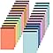 Amazon.com : Lincia 12 Pcs 5" x 8" Colored Note Pads Mini Legal Pads ...