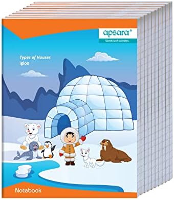 Apsara Kingsize Notebook 24x18 Pages 172 Unruled : Amazon.in: Office ...