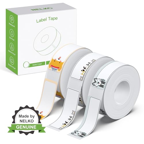 Snapklik.com : NELKO Genuine P21 Label Maker Tape, Adapted Label Print ...