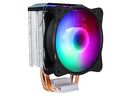 SAMA KA200D RGB CPU Air Cooler 9cm PWM Fan with 2 Copper Heat Pipes ...