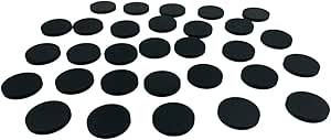 Amazon.com: 1 Inch Circular RPG Bases | Medium Figure Size | 30 Pack ...