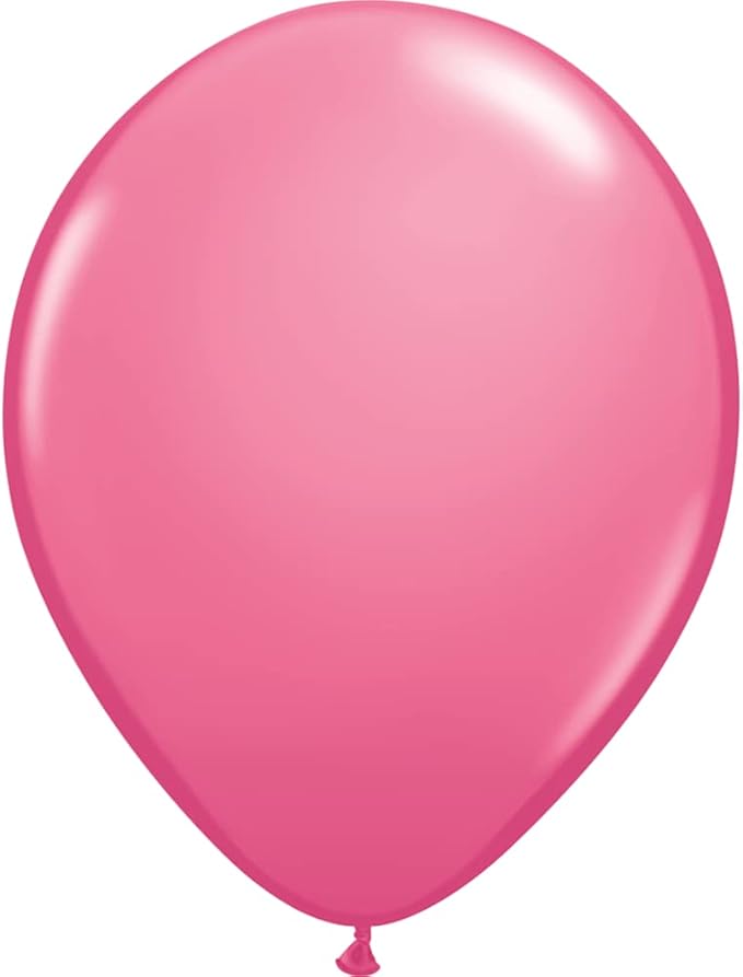 Amazon.com: Qualatex 11" Rose Balloons Balloons (100ct) by Pioneer ...