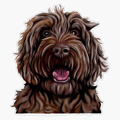 Amazon.com - Cockapoo Pop Art - Green Sticker Vinyl Waterproof Sticker ...